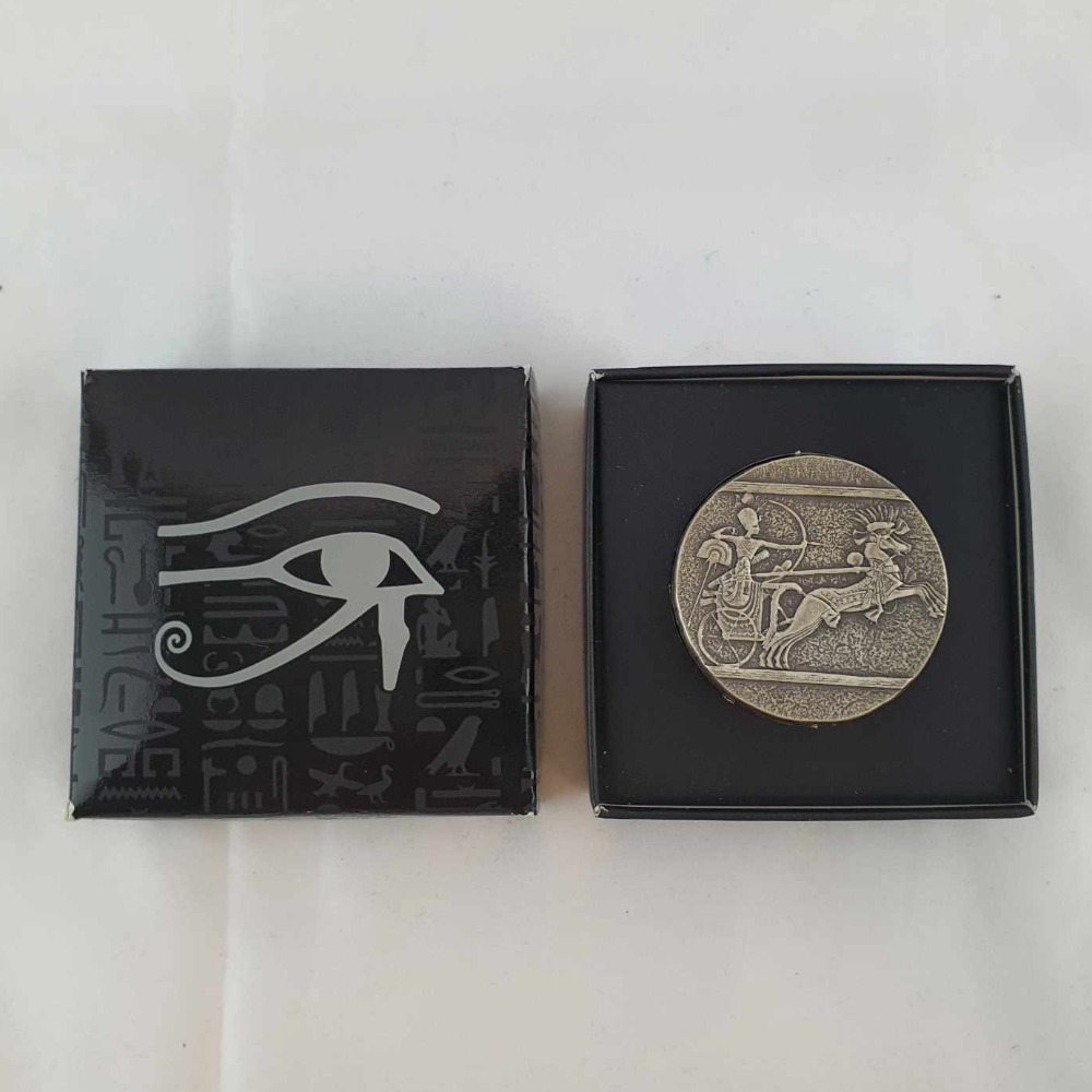 Pre-owned Scottsdale Egyptian Relics: 2020 5oz Fine Silver Chariot of ...